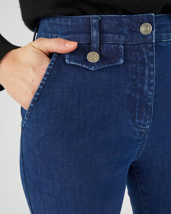 Jean bas évasé - Pantalons - Damart Luxembourg